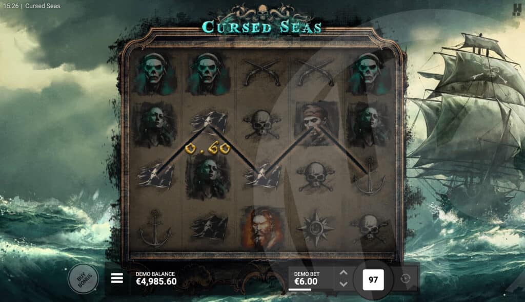 Cursed Seas Slot Review | Hacksaw Gaming