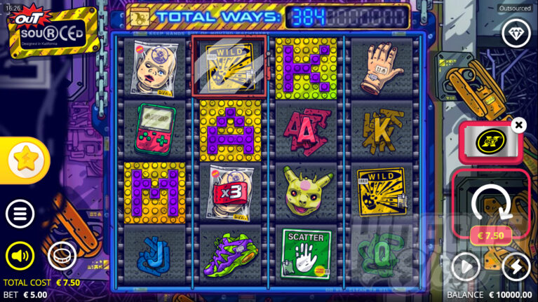 Outsourced Slot Review | Nolimit City