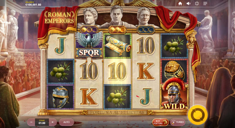 Roman Emperors Slot Review | Red Tiger