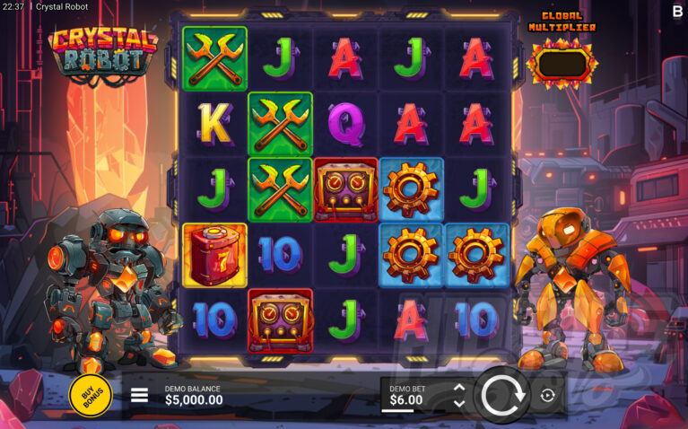 Crystal Robot Slot Review | Backseat Gaming