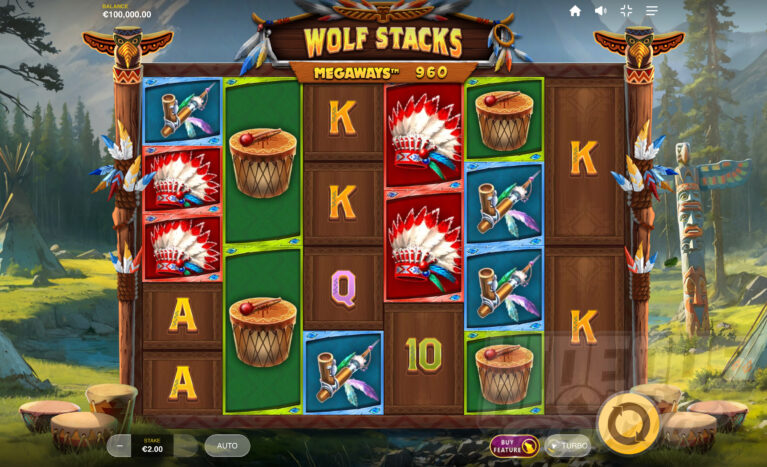 Wolf Stacks Megaways Slot Review | Red Tiger