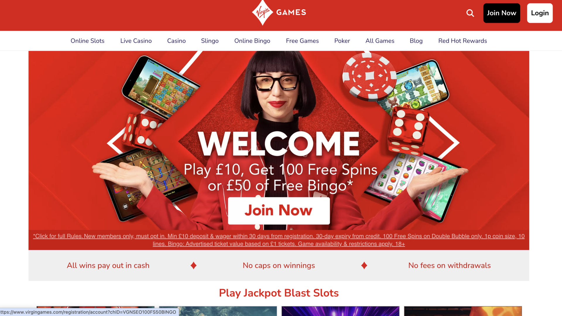 Virgin Games Casino Review and Bonus Offer (2026) | Hideous Slots